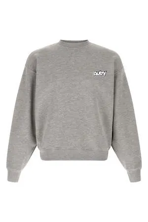 AUTRY Crewneck Sweatshirt With Embroidered Logo - Gray