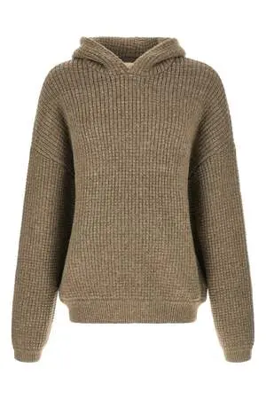 Fear Of God Heavy Waffle 90's Hoodie' Sweatshirt - Gray