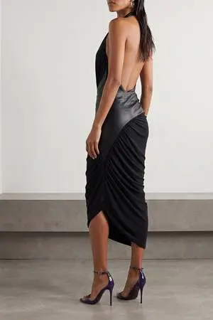 Andamane Midi Skirt With Draped Detailing