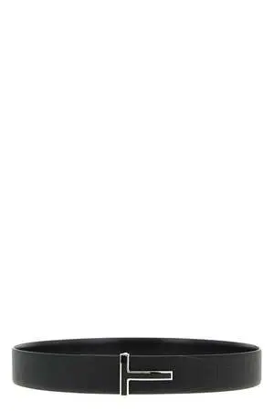 TOM FORD Reversible Belt Iconic T Buckle