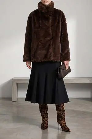 THELATEST Emma Faux Fur Coat