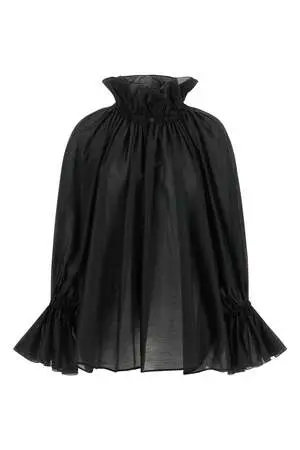 THELATEST The 'estelle' Shirt - Black