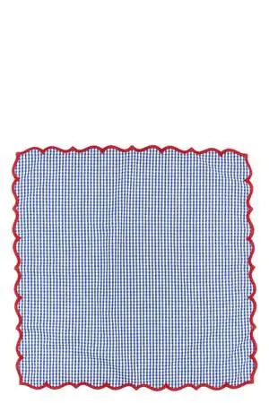 LABARRI Vichy Scalloped' Napkin