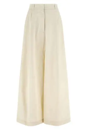 THELATEST Cotton Gabardine Maxi Skirt - Beige