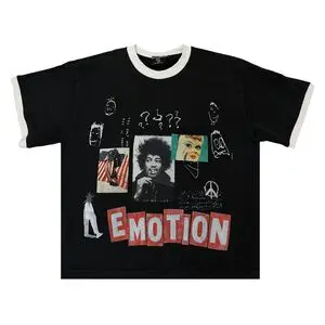 Mixed Emotion Static Tee - Black