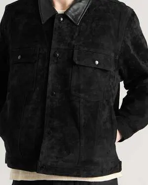 FRIZMWORKS Suede Storm Trucker Jacket Exclusive