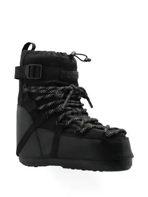 Moncler X Moon Boot Icon Low Snow Boots - Black