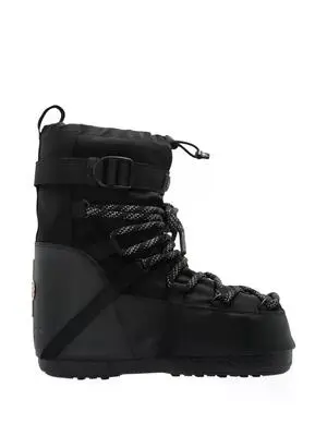 Moncler X Moon Boot Icon Low Snow Boots - Black