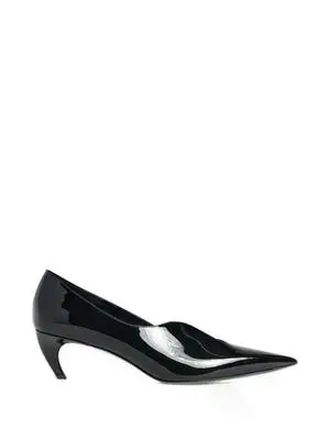 Khaite Vivien Patent-leather Pumps - Black