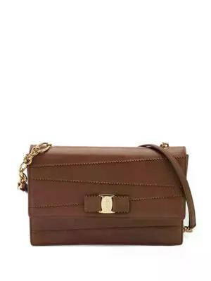 FERRAGAMO Ginny Bow Shoulder Bag