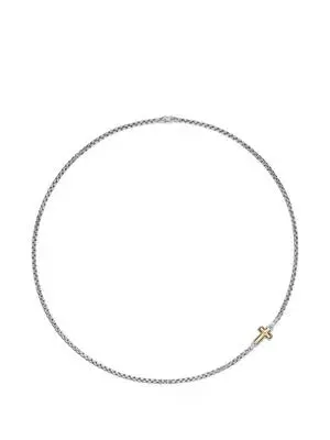 David Yurman Cross Station Necklace
