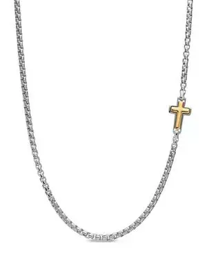 David Yurman Cross Station Necklace