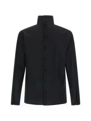 Gucci High-neck Back-buttoned Shirt