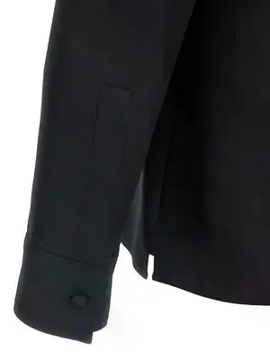 Gucci High-neck Back-buttoned Shirt