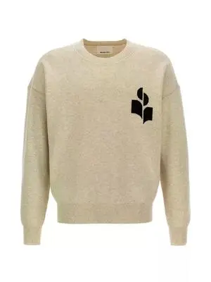 Isabel Marant Étoile Logo-embroidered Sweater - Grey
