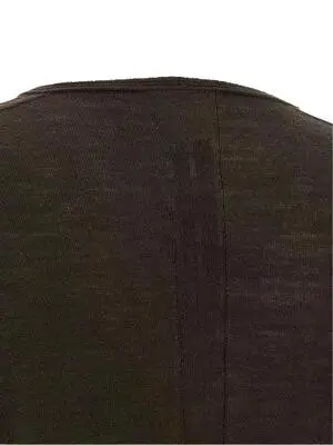 Rick Owens V-neck Wool Sweater