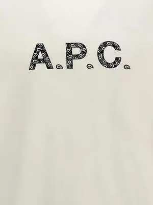 A.p.c. Paisley-logo Sweatshirt