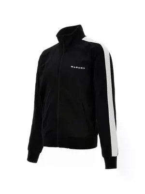 MARANT Logo-print Side-stripe Jacket