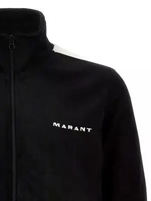 MARANT Logo-print Side-stripe Jacket