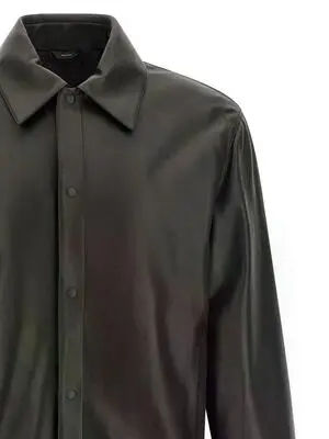Fendi Leather Blouson Jacket