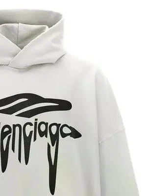 Balenciaga Logo-print Hoodie