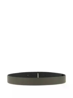TOM FORD T-buckle Grained-leather Belt