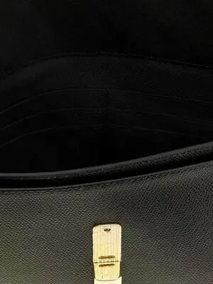 Furla Iride Logo-plaque Grained-leather Clutch Bag
