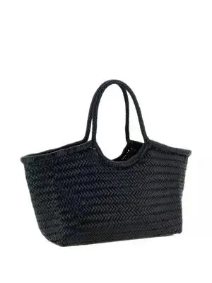 Dragon Diffusion Woven Leather Tote Bag