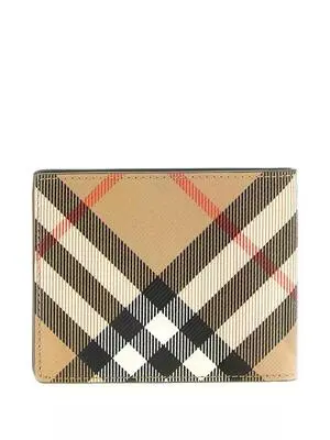 Burberry Check Bifold Wallet