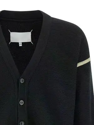 MAISON MARGIELA Patch-detail Knitted Cardigan
