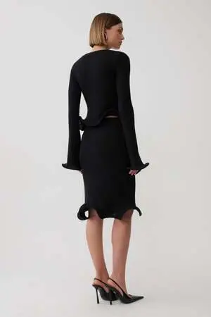 Meshki Gigi Long Sleeve Knit Top