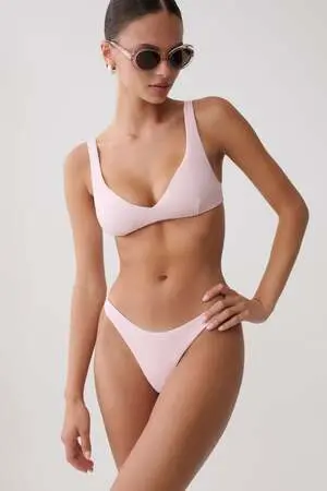 Meshki Clover Brazilian Bikini Bottom