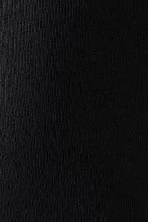 Meshki Gigi Knit Knee Length Skirt - Black