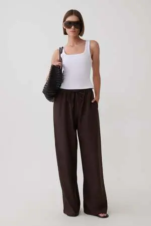 Meshki Sherry Straight Leg Suiting Pant