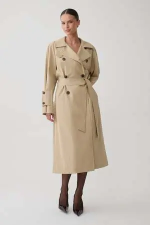 Meshki Dillon Oversized Trench Coat