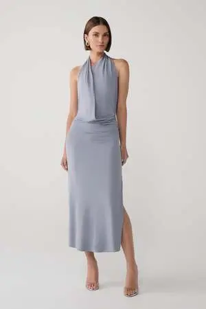Meshki Moana Modal Halter Midi Dress