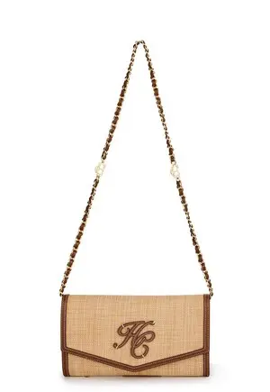 Holland Cooper Amalfi Clutch Bag Natural