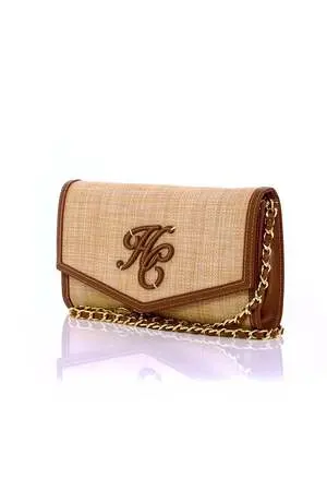 Holland Cooper Amalfi Clutch Bag Natural