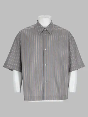 Studio Nicholson Camicia Boxy In Cotone