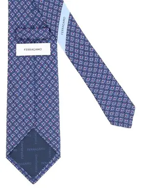 FERRAGAMO Cravatta In Seta
