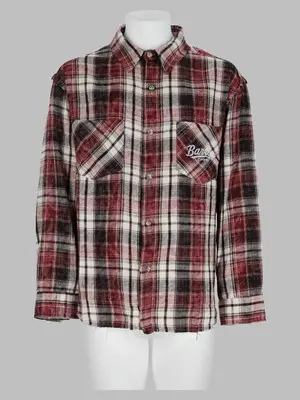BARROW Overshirt In Flanella Con Stampa
