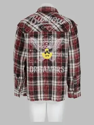 BARROW Overshirt In Flanella Con Stampa