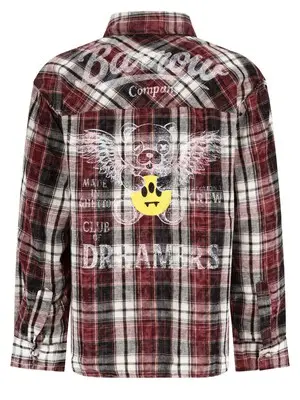 BARROW Overshirt In Flanella Con Stampa