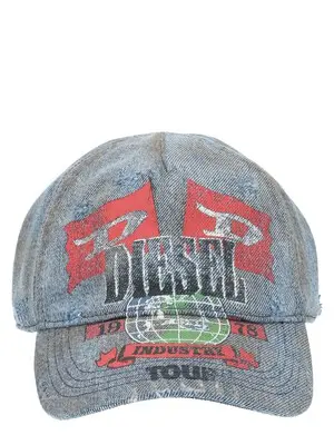 DIESEL® Cappello Con Visiera "c-rock - Denim