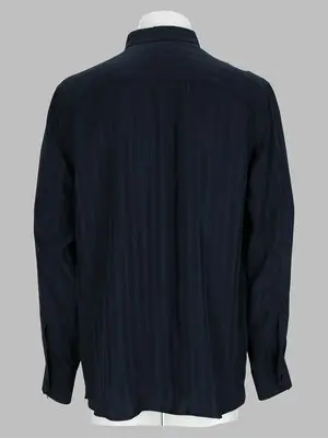 Saint Laurent Camicia In Viscosa A Righe
