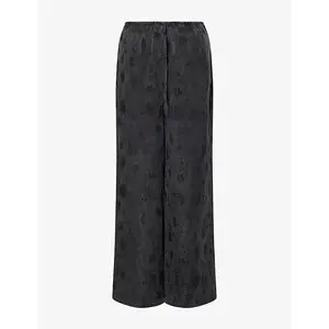 Dissh Nara Jacquard Woven Trousers - Black