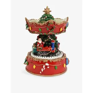 SELFRIDGES Christmas Resin Music Box - One-color