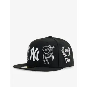 New Era 59fifty Mlb Mythical New York Yankees Cotton Cap - Black