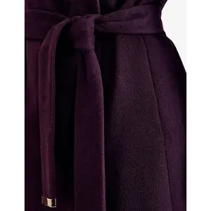 PHASE EIGHT Nicci Belted-waist Wool-blend Coat