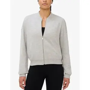 Sweaty Betty After Class Zip-through Cotton-jersey Jacket